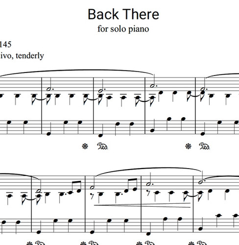 Back There - Solo Piano - Jordi Forniés | Jordi Fornies Music