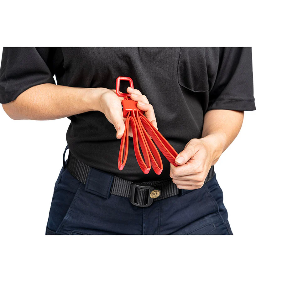 Training Tri-Fold Restraints, Red (10-Pak) | trt-defense