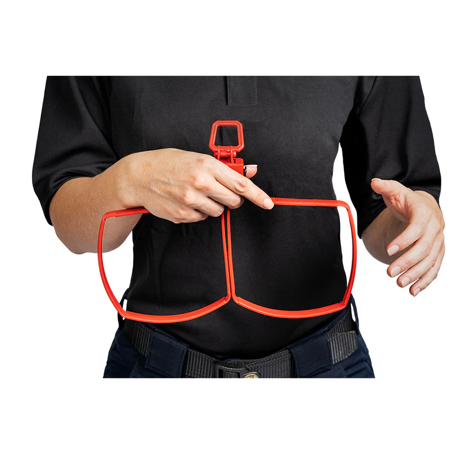 Training Tri-Fold Restraints, Red (10-Pak) | trt-defense