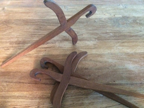 Houten kleerhanger | 'T Muizennest