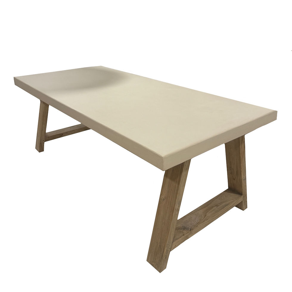 Beton Cire Dining Table | MÉ KA HOMES