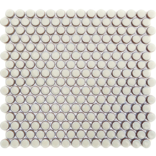 Penny Round Bone | Discount Tile Warehouse | Queensland