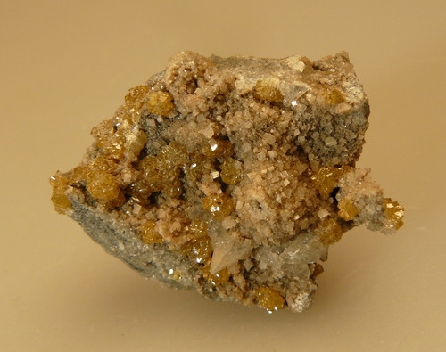 Sphalerite and Calcite | Geologic Desires