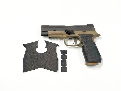 Wilson Combat P320 Full Size/ Carry Textured Rubber Gun Grip Kit ...