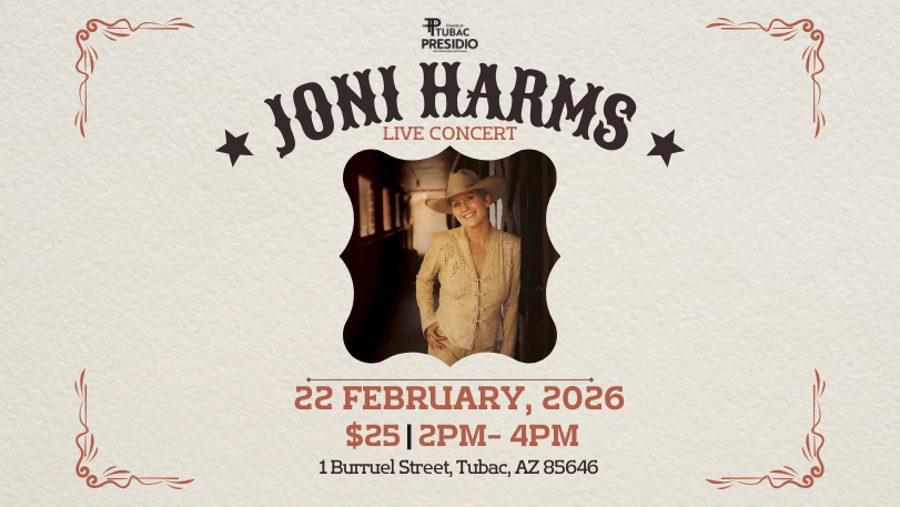 Joni Harms: Live Concert | Tubac Presidio