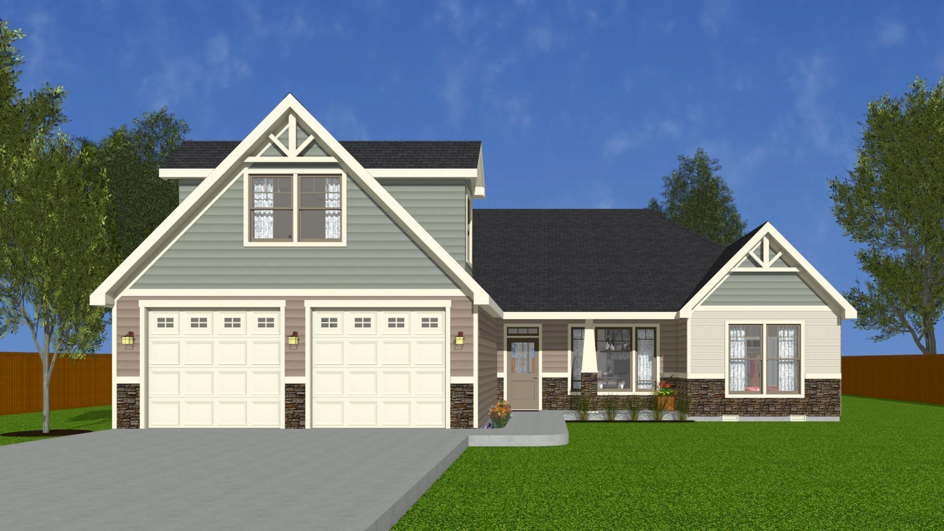 The Mt Baker | Baron Homes LLC | Yakima WA | New Home Builder