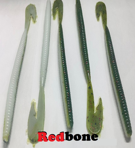 5.75" Alpha Dawg Worm | Brown Hound Baits