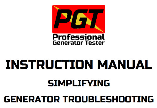 PGT Manual | Professional Generat