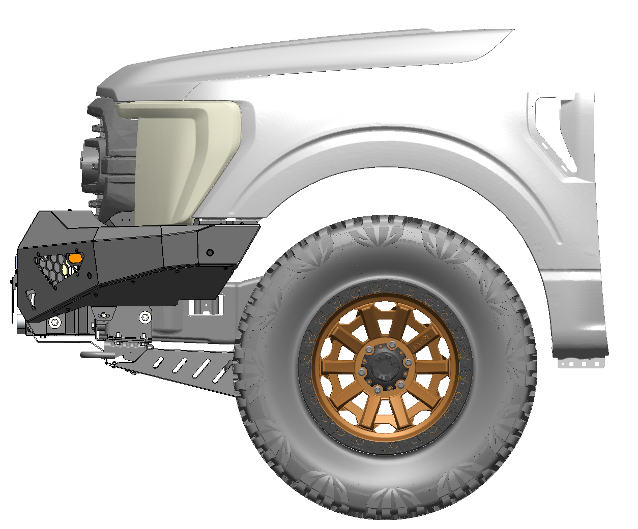 Offroad Animal Predator Bull Bar - Ford F150 (2021+) | AOM Offroad