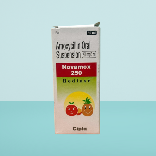 Buy Novamox 250 Rediuse Suspension for Bacterial Infections