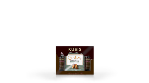 Rubis Chocolate Wine Guylian Gift Pack 2 x 5cl 15% ABV | Rubis ...