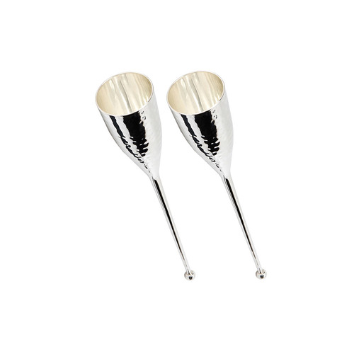 Pair of baseless Champagne Flutes | The Flying Fox
