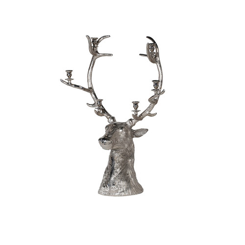 Stag Head Candelabra Six Arm XL | The Flying Fox