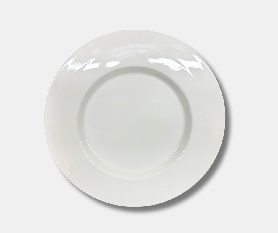 Ivory Luxe Charger Plate | Jade Hire