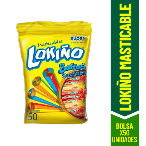 LOKIÑO MASTICABLE BOLSA X50 UNIDAD | cl624489remma