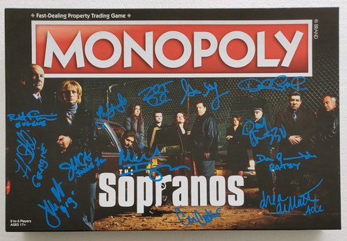 MULTI SIGNED (13) The Sopranos Monopoly BOX SIGNED | YSMS