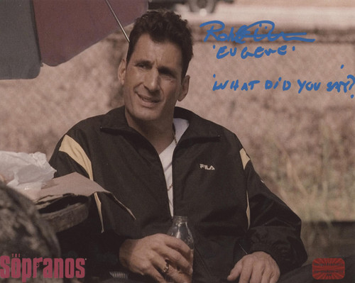 Robert Funaro The Sopranos signed 8x10 What did you say? | Sopranos