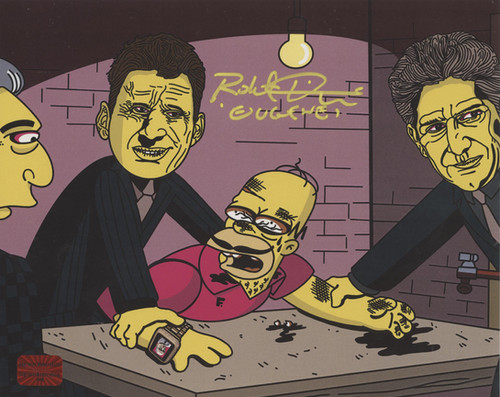 Robert Funaro The Sopranos signed 8x10 MetaSopranos Simpsons | YSMS
