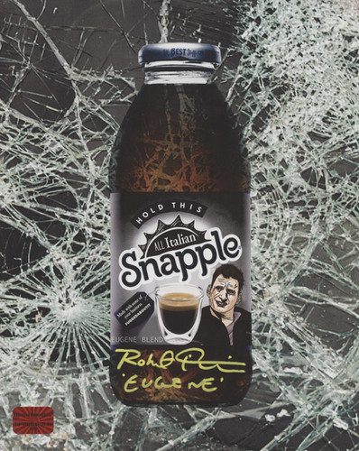 Robert Funaro The Sopranos signed 8x10 MetaSopranos Snapple | Sopranos