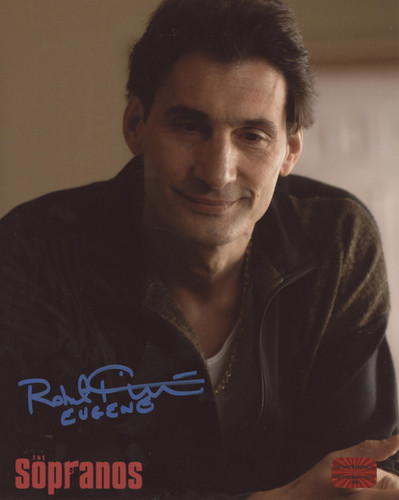 Robert Funaro The Sopranos signed 8x10 Smirk Hands Together V | Sopranos