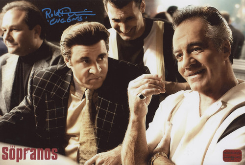 Robert Funaro The Sopranos signed 8x12 w/ Paulie & Silvio EUGENE | Sopranos