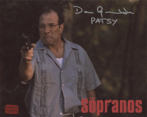 Dan Grimaldi The Sopranos signed 8x10 Pointing Gun | Sopranos