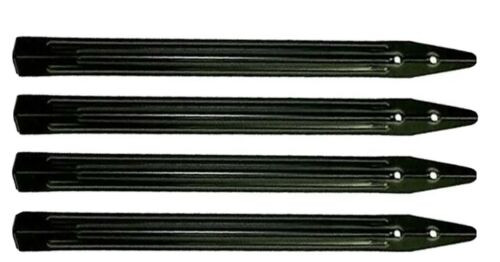 Stern Pinball Machine Legs - Black - Set of 4 | YSMS