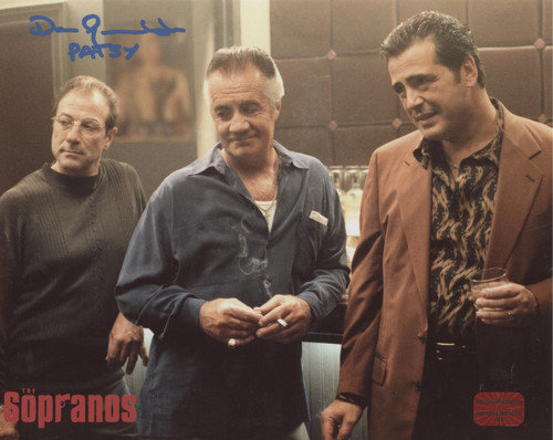 Dan Grimaldi The Sopranos signed 8x10 w/ Paulie & Gigi | Sopranos
