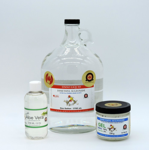 Pure DMSO One Gallon / 3785 ml - Bundle | dmsocanada
