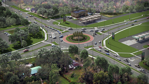 SR 44 and Kepler Road Roundabout | American Structurepoint, Inc.