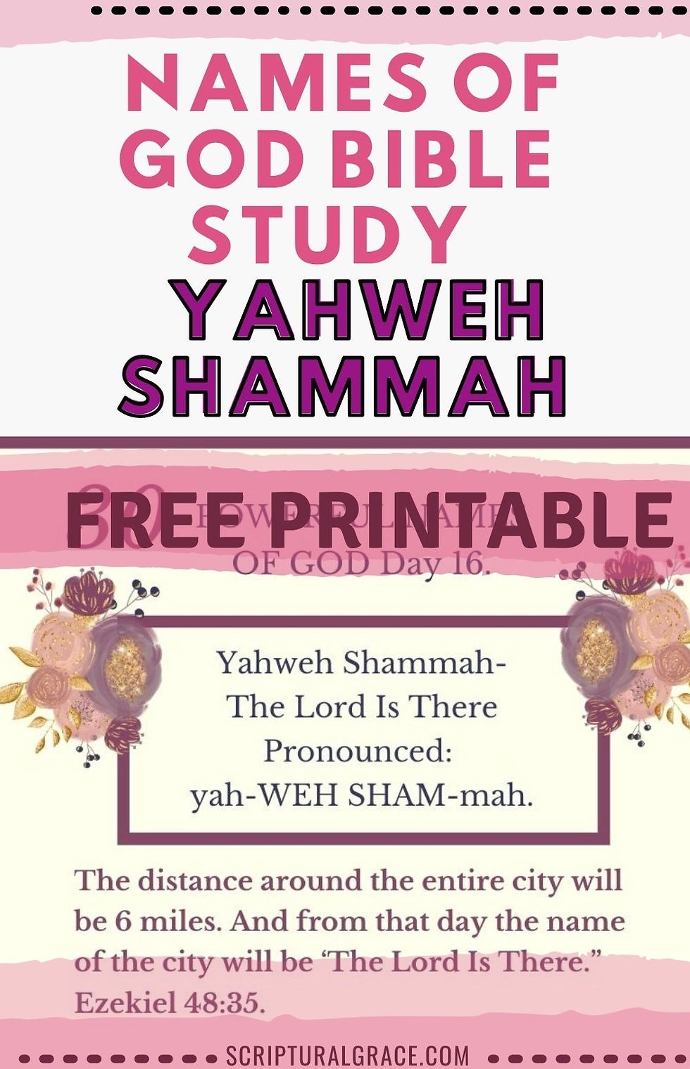 Yahweh Shammah -The Lord Is There: Biblical Meaning And Praying The ...