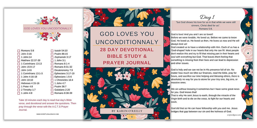 28 Bible Verses About God's Unconditional Love