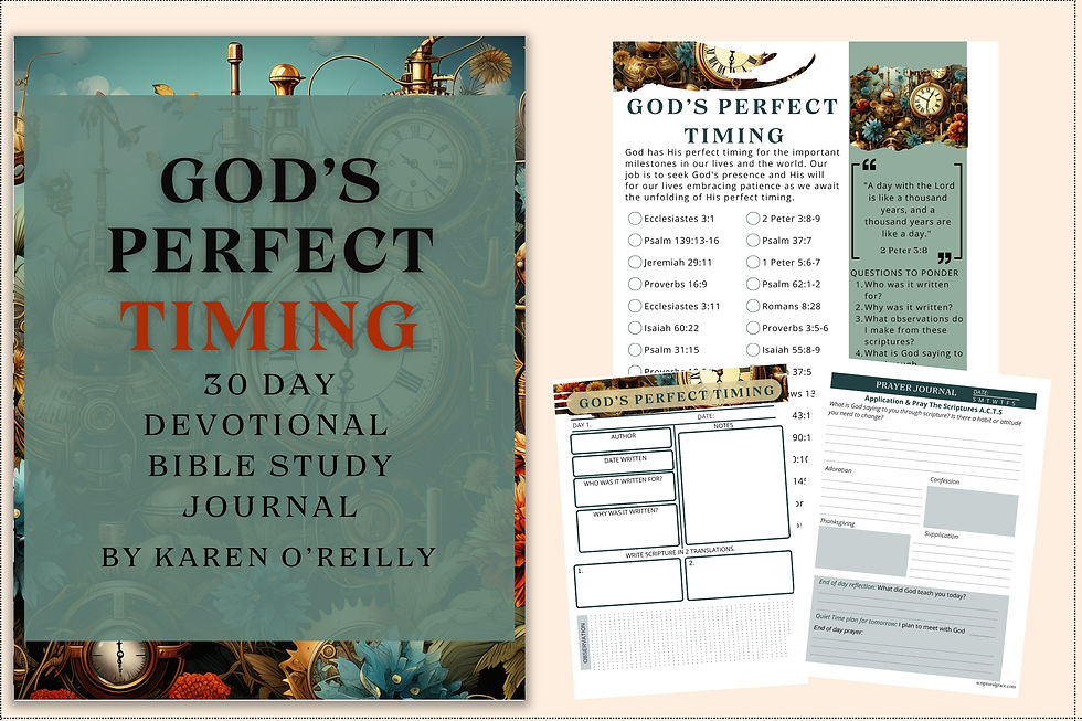 30 Bible Verses About God's Perfect Timing