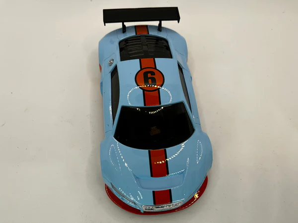 Silver Horse RC Mini-Z R8 98mm body - Gulf Livery | Mini RC Planet