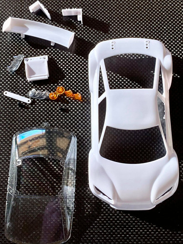 Jomurema 98MM hard white wide body GT01 | Mini RC Planet