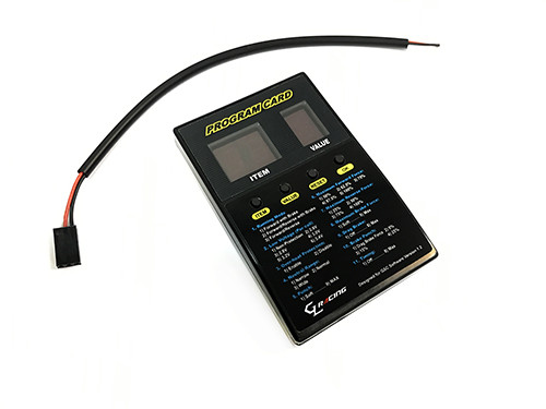 ESC Program Card (for GSC V1.2) | Mini RC Planet