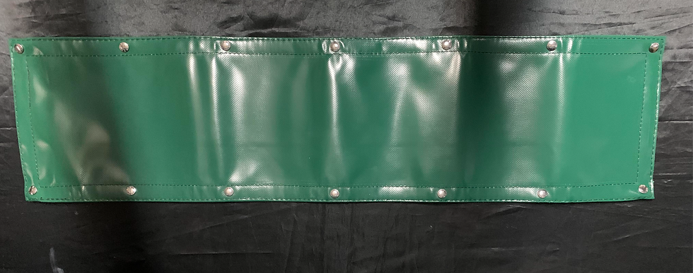 Dark Green One Piece Road Train Sign Cover | Big Rig Bullbars