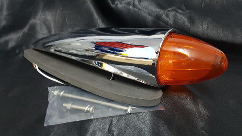 12 Volt LED Torpedo Cab Light (Amber/Amber) | Big Rig Bullbars