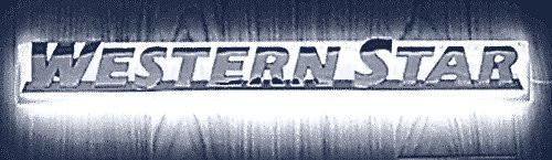 Western Star LED Side Badge Back Light - White | Big Rig Bullbars