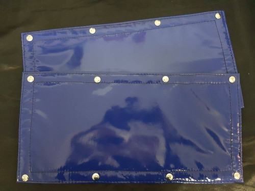 Dark Blue 2 Piece Road Train Sign Covers (PAIR) | Big Rig Bullbars