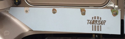 Stainless Steel Kick Panels To Suit T409SAR | Big Rig Bullbars