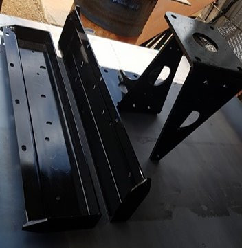 Steel Tail Light Bracket Kit (4 Piece) | Big Rig Bullbars