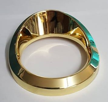 Single Pyrometer Gauge Cover (GOLD) | Big Rig Bullbars