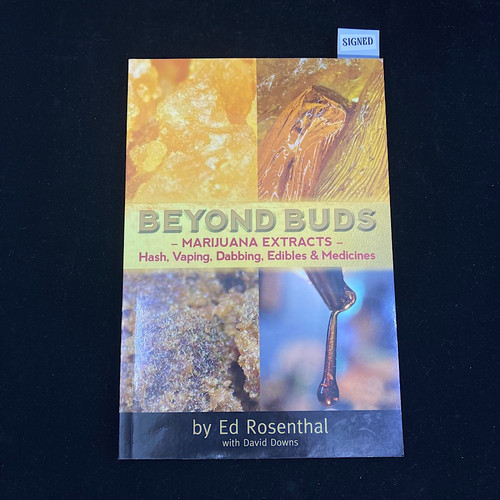(SIGNED) Beyond Buds: Marijuana Extracts by Ed Rosenthal | Avantpop Books