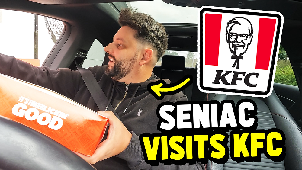 Seniac Goes To The KFC DRIVE THRU