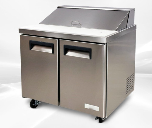 171-0212 36" Self Contained Sandwich Prep Table Cooler | GES