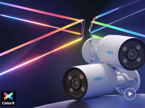 CX410 ColorX smarte 2K 4MP PoE IP Kamera mit echter Vollfarb-Nachtsicht | Luttinger