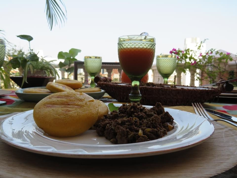Cocina guajira dominical | Bofe molido con arepa - Revista EntoRnos