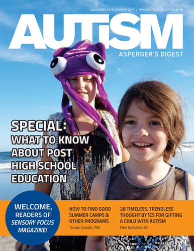 Autism Digest -- November 2016 | Autism Digest