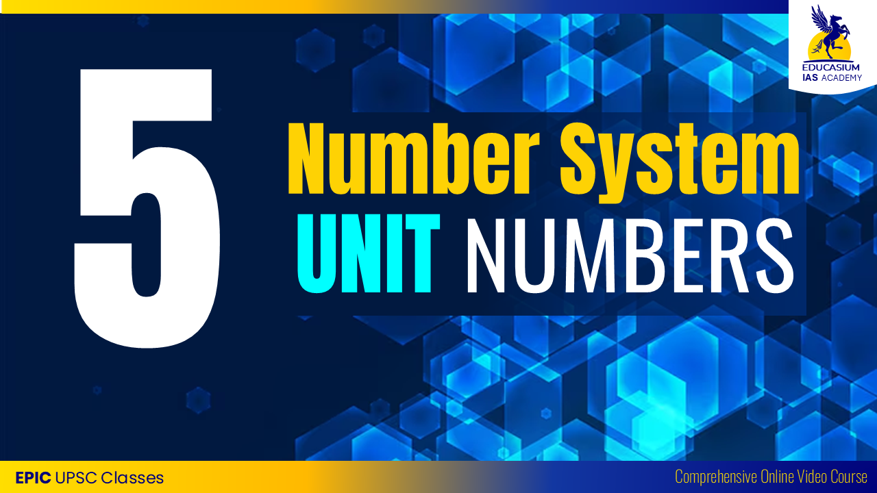 CS1.5 - Unit Numbers